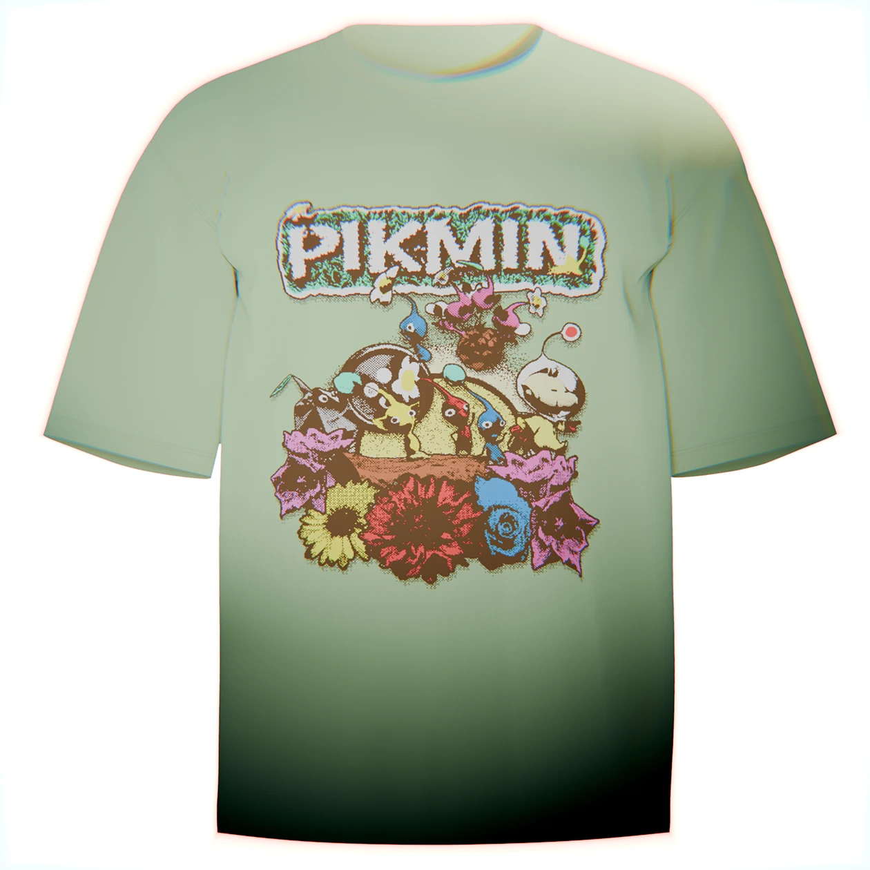 Pikmin T-Shirt | Comfort Colors Cotton | Retro Gaming Fan Apparel ...